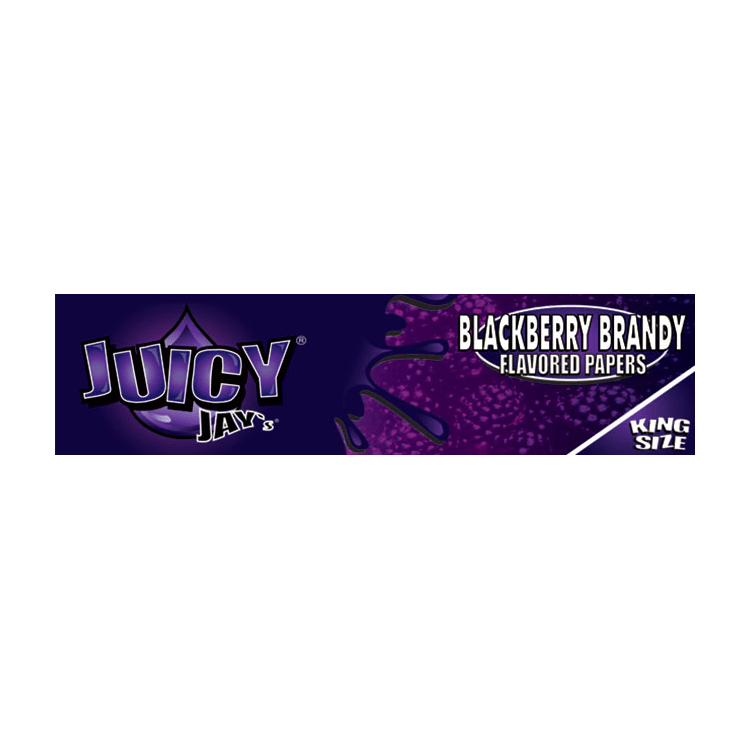 Juicy Jay's Blackberry Brandy Kingsize Slim – munchterm